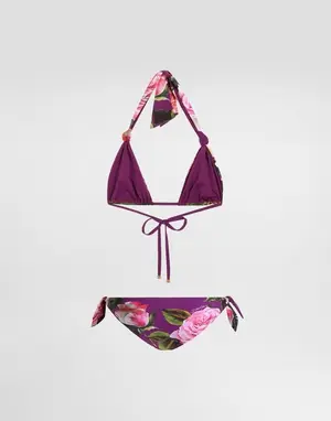 Dolce & Gabbana Rose- Triangle Bikini