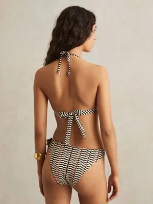 REISS Triangle Halterneck Bikini Top