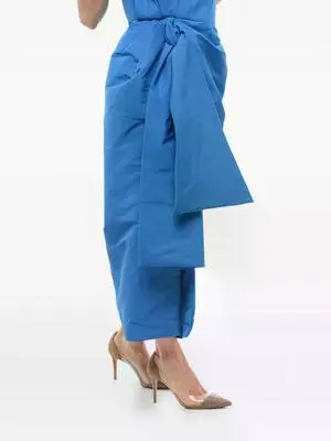 Alexander McQueen Draped Midi Dress