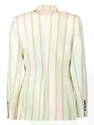 Brunello Cucinelli Striped Blazer - Neutrals