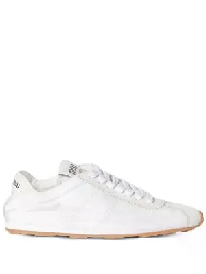 Miu Miu Plume Lace-up Sneakers