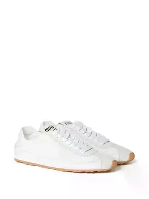 Miu Miu Plume Lace-up Sneakers