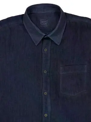 120% Lino Linen Shirt - Blue