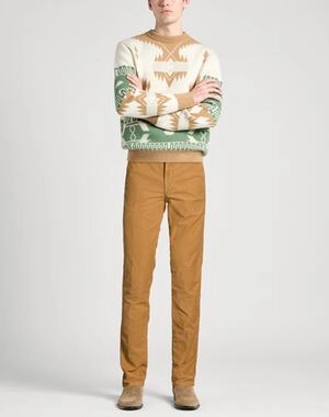 Incotex Cotton Elastane Pants - Beige