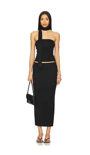 Superdown Dragana Skirt Set - Black