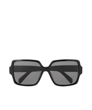 Celine Triomphe Oversized Square Sunglasses - Black