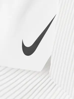 Nike Aeroswift Printed Plissé Dri-fit Adv Shorts - White