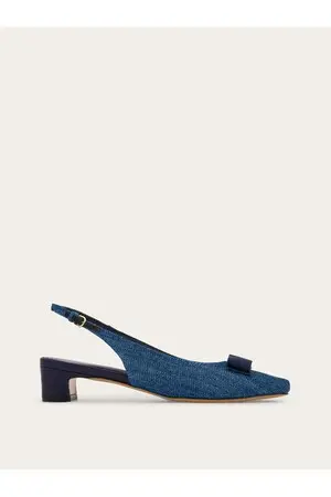 FERRAGAMO Iconic Bow Slingback
