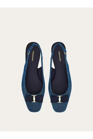 FERRAGAMO Iconic Bow Slingback