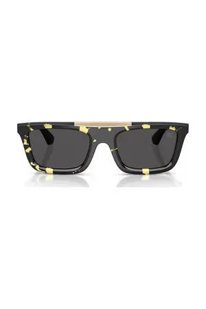 Burberry Rectangle Sunglasses - Yellow