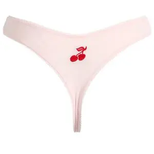 FRUITY BOOTY Commando Thong - Pink