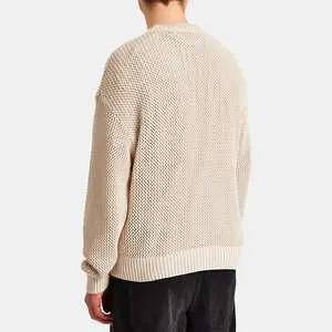 REPRESENT Open Gauge Knit Sweater - Off White