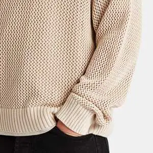 REPRESENT Open Gauge Knit Sweater - Off White