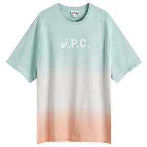 A.p.c. X Asics Wind Logo Dip Dye T-shirt - Multi