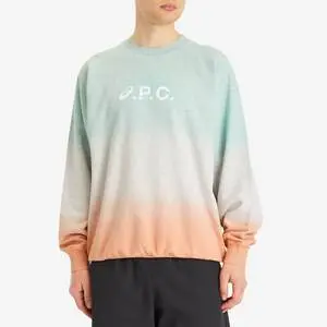 A.p.c. X Asics Lake Dip Dye Crew Sweatshirt
