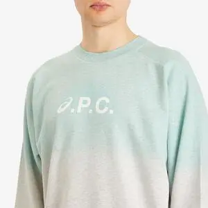 A.p.c. X Asics Lake Dip Dye Crew Sweatshirt