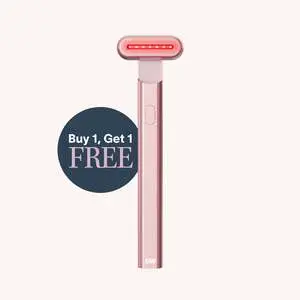 SOLAWAVE 4-in-1 Radiant Renewal Skincare Wand With Red Light Therapy - Rose Gold
