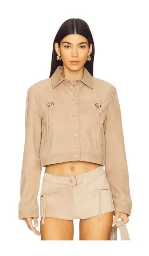 LAMARQUE X Luna Cropped Jacket