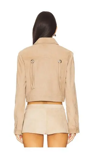 LAMARQUE X Luna Cropped Jacket