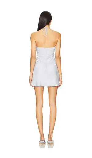 green emerald velvet dress Petal and Pup Women's ARIARNE Mini Dress main image 0