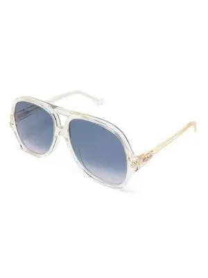 Chloé Pilot-frame Sunglasses