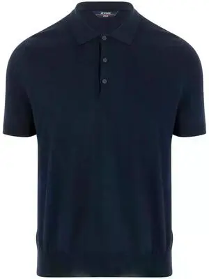 K-WAY Jersey Polo Shirt - Blue