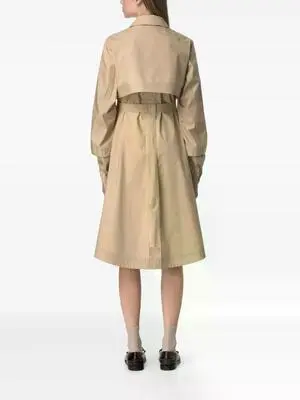 K-WAY Belted Trench Coat - Neutrals