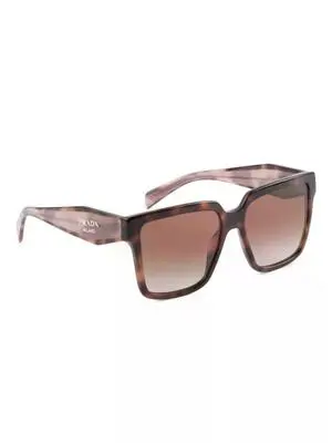 Prada Tortoiseshell-effect Sunglasses