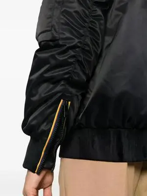 K-WAY Londony Satin-finish Bomber Jacket