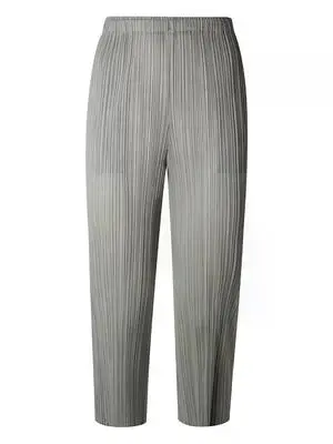 Issey Miyake Pleated Trousers - Grey