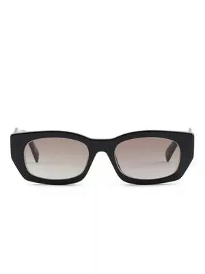 Prada Logo-print Sunglasses - Black