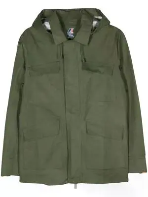 K-WAY Erhal Canvas Hooded Jacket