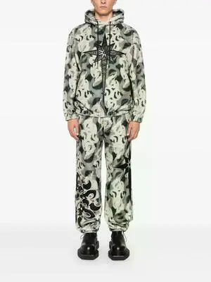 KUSIKOHC Patterned Fleece Trousers