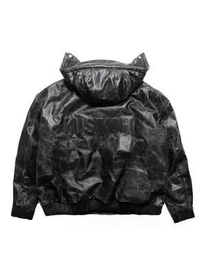 KUSIKOHC Leather Bomber Jacket