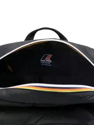 K-WAY Laon Ripstop Zip Backpack - Black