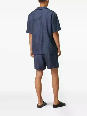 Missoni Zigzag-jacquard Shirt - Blue