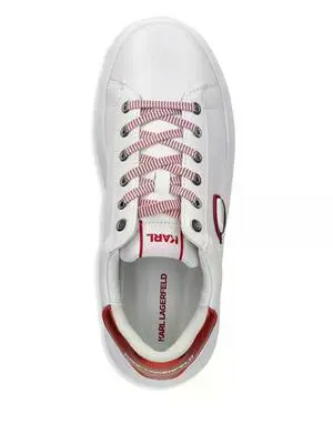 Karl Lagerfeld Kapri Lace-up Sneakers - White