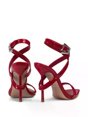 LE SILLA Tess Stiletto Sandals - Red