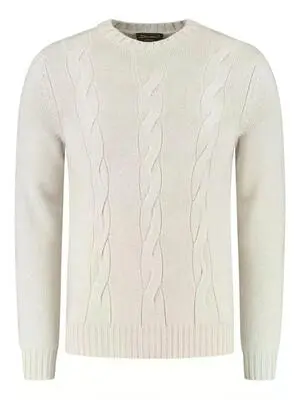 DORIANI CASHMERE Cable-knit Jumper