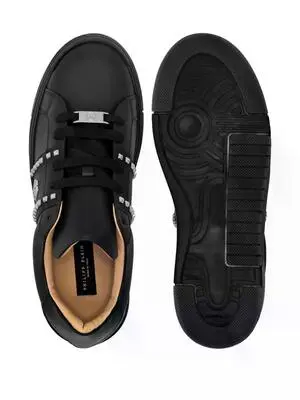 Philipp Plein Lace-up Leather Sneakers