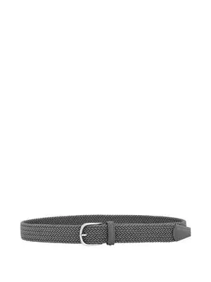 Anderson's Leather Belt - Grey