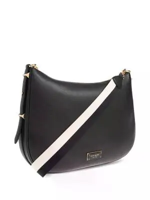 Kate Spade New York Logo-plaque Shoulder Bag - Black