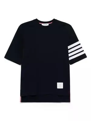 Thom Browne Bar T-shirt - Blue