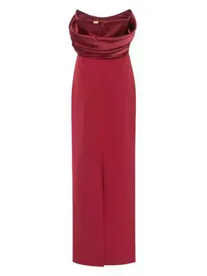 RHEA COSTA Latifa Maxi Dress - Red