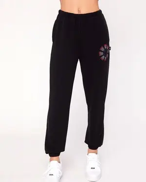 REBODY Karma Graphic Jogger - Black/print