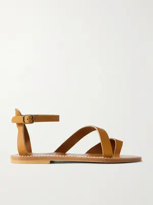 K.JACQUES Anaelle Leather Sandals Brown