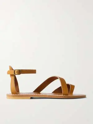 K.JACQUES Anaelle Leather Sandals Tan