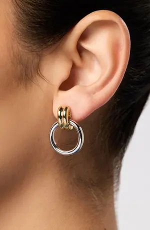 ANA LUISA Quinn Mixed-metal Earrings