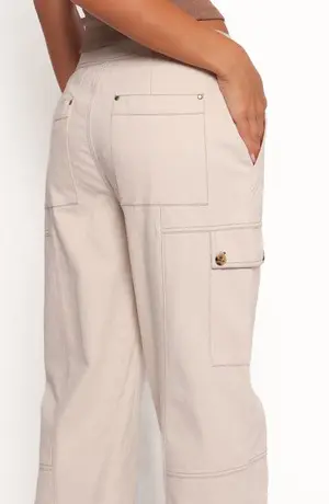PETAL & PUP Kiah Cotton Cargo Pants
