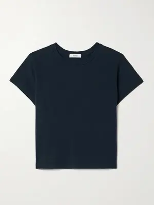 AGOLDE AGOLDE Adine Cropped Organic Cotton-Jersey T-shirt
